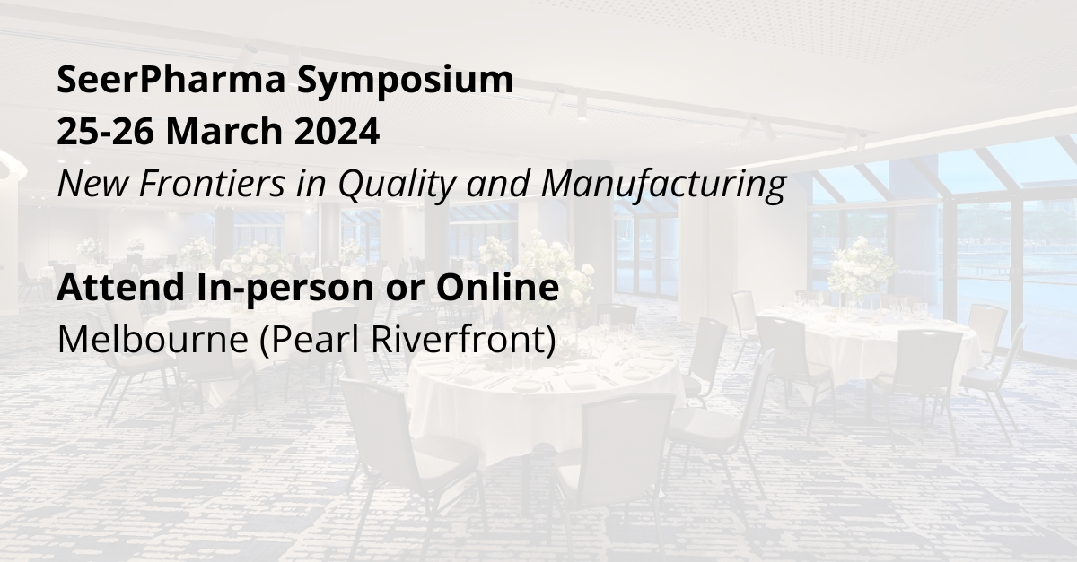 SeerPharma Symposium 2024 | Melbourne